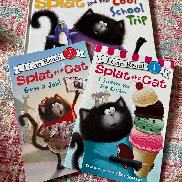 Other | Splat The Cat Set Of Three Books | Poshmark
